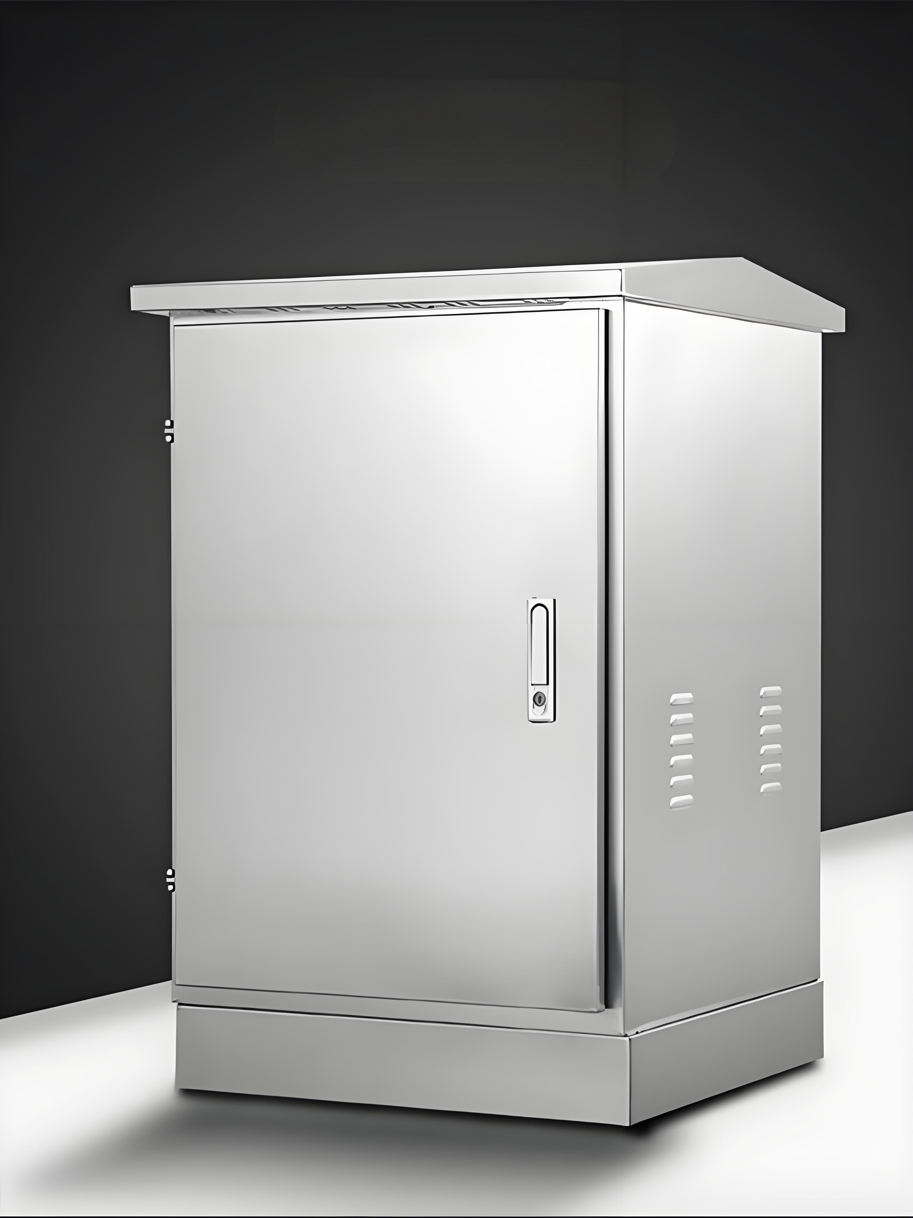 129kWh Outdoor Battery Cabinet with Open Frame